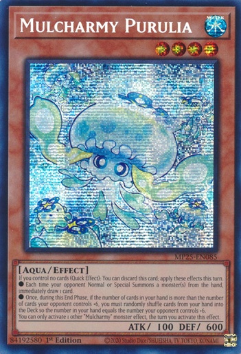 Mulcharmy Purulia (MP25) #MP25-EN085 | Dragon Shield Yu-Gi-Oh! Card Manager