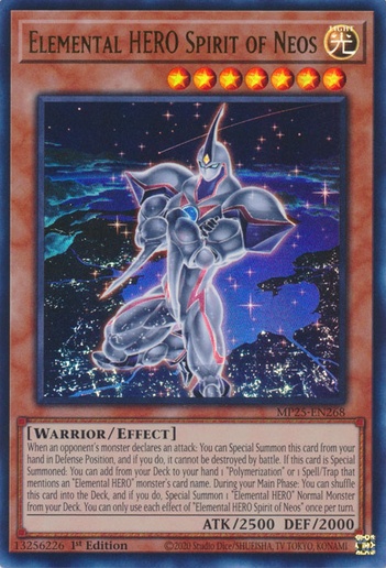 Elemental HERO Spirit of Neos (MP25) #MP25-EN268 | Dragon Shield Yu-Gi ...