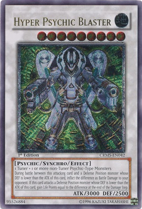 Hyper Psychic Blaster (CRMS) #CRMS-EN042 | Dragon Shield Yu-Gi-Oh! Card ...