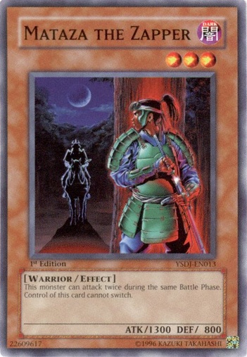 Mataza the Zapper (YSDJ) #YSDJ-EN013 | Dragon Shield Yu-Gi-Oh! Card Manager