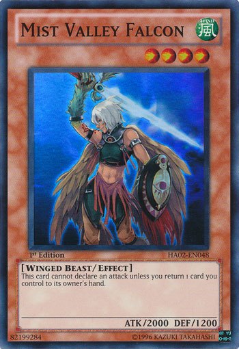 Mist Valley Falcon (HA02) #HA02-EN048 | Dragon Shield Yu-Gi-Oh! Card ...